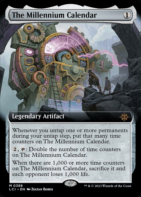 The Millennium Calendar (Extended Art) – North Valley Games