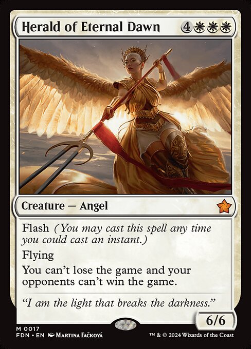 Herald of Eternal Dawn (Foil) – North Valley Games
