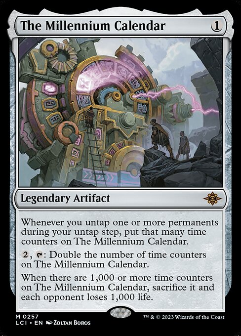 The Millennium Calendar – North Valley Games